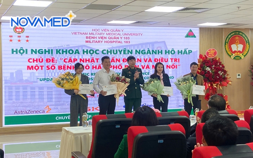 NOVAMED ĐỒNG HÀNH CÙNG HỘI NGHỊ KHOA HỌC CHUYÊN NGÀNH HÔ HẤP 2024